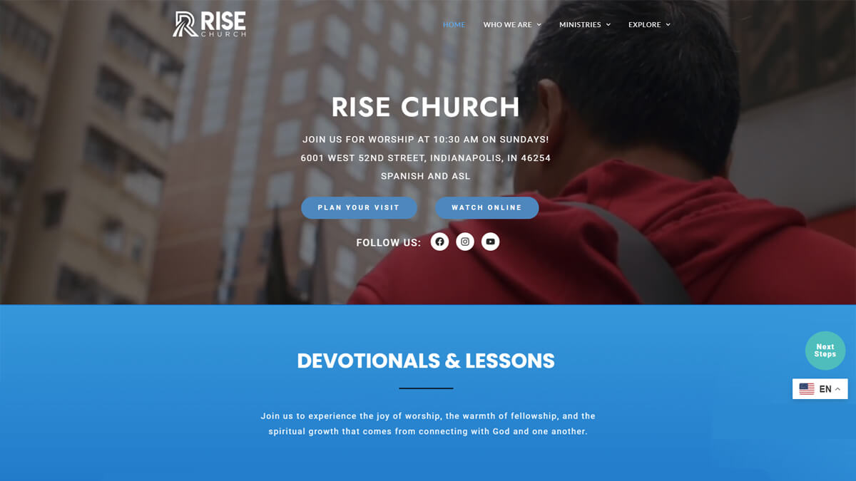 Online Giving - Rise Church